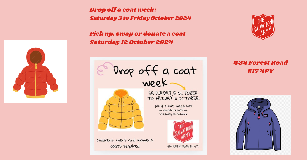 Free Winter Coat Collection – Waltham Forest Migrant Action